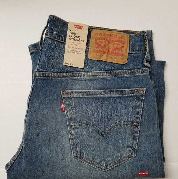 Levi's | Jeans | Men Blue Levi 569 Loose Straight Jeans | Poshmark